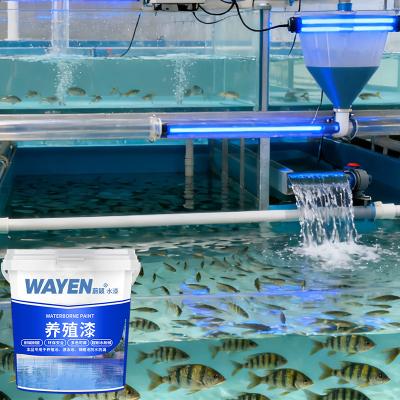 China Indoor Waterproof Aquaculture Paint Boat Paint Koi Pond Painting for sale
