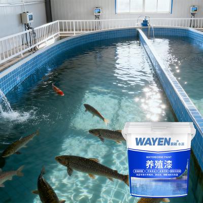 China Building Coating Aquaculture Paint 6 Hours Drying Koi Pond Paint Anti Seepage for sale