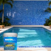 China Water Resistant Water Based Pool Paint 3 Hours Drying Moisture Resistant Paint for sale