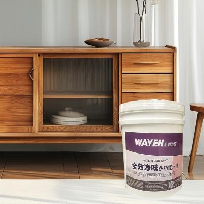China Eco Friendly Water Based Paint Boat Paint 50g/L Voc Wood Grain Painting For Furniture for sale