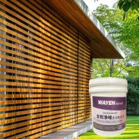 China Outdoor Water Based Paint Moldproof Exterior Wood Sealer Acrylic Polymer Varnishes for sale