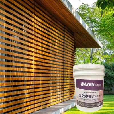 China Outdoor Water Based Paint Moldproof Exterior Wood Sealer Acrylic Polymer Varnishes for sale