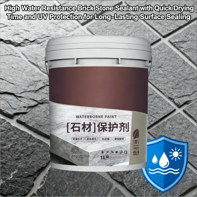 China Quick Drying Water Based Paint Matte High Water Resistance Brick Stone Sealant for sale