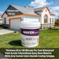 China Concrete  Waterproof Paint -20C To 80C Waterproof Outside Paint for sale