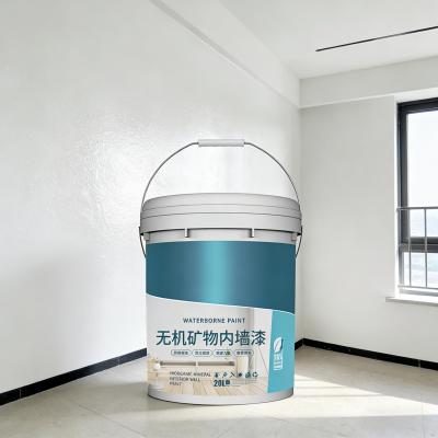 China Fireproof Mildew Moisture Resistant High Gloss Acrylic Interior Wall Paint Water-based Liquid Coating for Mineral Walls for sale