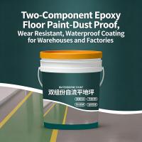 China Two-Component Epoxy Floor Paint - Dust Proof, Wear Resistant, Waterproof Coating for Warehouses and Factories for sale