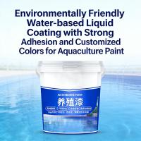 China Environmentally Friendly Water-based Liquid Coating with Strong Adhesion and Customized Colors for Aquaculture Paint for sale
