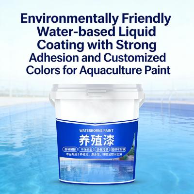China Environmentally Friendly Water-based Liquid Coating with Strong Adhesion and Customized Colors for Aquaculture Paint for sale