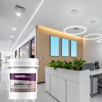 China Premium Moldproof Washable Eco-Friendly Interior Wall Waterborne Paint for Office and Apartment for sale