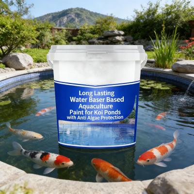 China Long Lasting Water Based Aquaculture Paint for Koi Ponds with Anti Algae Protection for sale