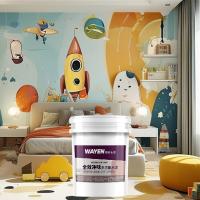 China Customized Formaldehyde-Free Children's Wall Paint with Negative Ion Release and Anti-Mold Antibacterial Properties for Safe Indoor Use for sale