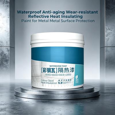 China Waterproof Anti-aging Wear-resistant Reflective Heat Insulating Paint for Metal Surface Protection for sale