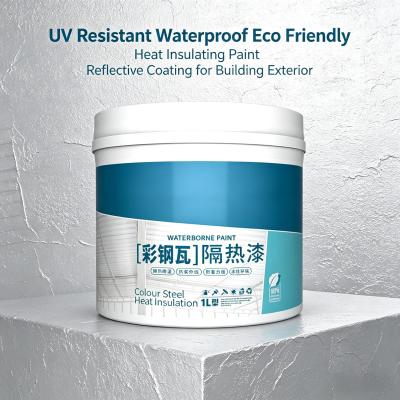 China UV Resistant Waterproof Eco Friendly Heat Insulating Paint Reflective Coating for Building Exterior for sale