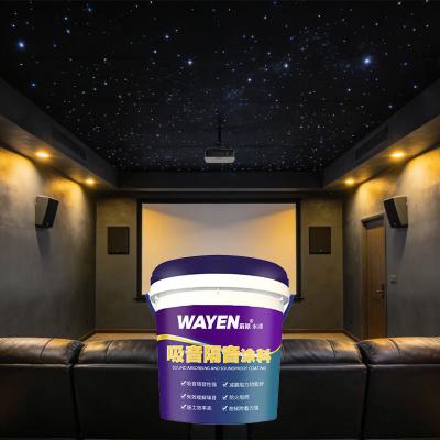 China Semi-matte Waterborne Acrylic Soundproof Paint with Strong Resistance for Noise Reduction in Buildings for sale