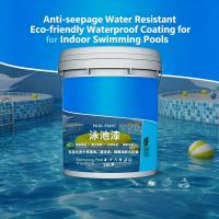 China Anti-seepage Water Resistant Eco-friendly Waterproof Coating for Indoor Swimming Pools for sale