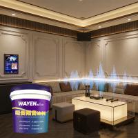 China Water-based Acrylic Soundproof Paint with Semi-matte Finish and 50voc/L VOC Content for Noise Reduction for sale