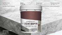 China Stone Protector Protective Coating with Low VOC Formulation Natural Non-Yellowing Finish and Fire Prevention for Stone Surfaces for sale