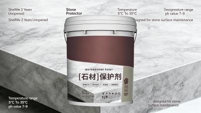 China Stone Protector Protective Coating with Low VOC Formulation Natural Non-Yellowing Finish and Fire Prevention for Stone Surfaces for sale