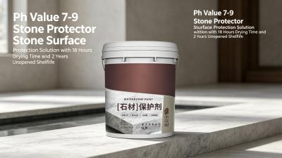 China Stone Protector with pH Value 7-9, 18 Hours Drying Time, and 2 Years Unopened Shelf Life for Stone Surface Protection for sale