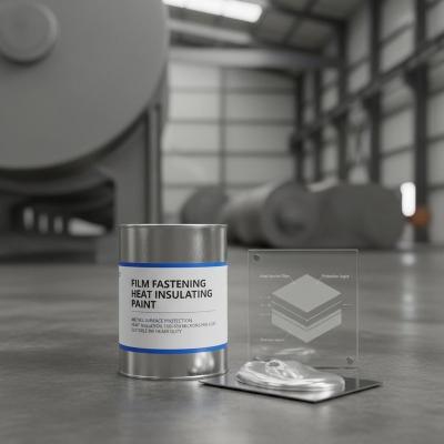 China Film Fastening Heat Insulating Paint Providing Metal Surface Protection Heat Insulation and Thickness 100-300 Microns Per Coat Suitable for Heavy Duty for sale