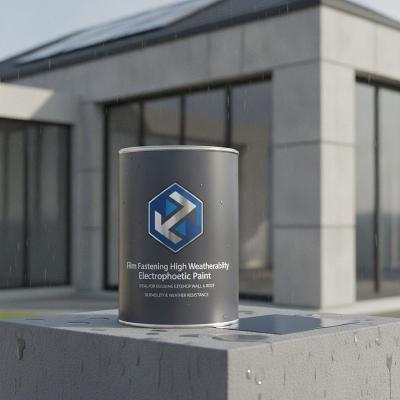 China Film Fastening High Weatherability Electrophoretic Paint Ideal for Building Exterior Wall Roof Offering Durability and Weather Resistance for sale