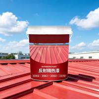China High Water Resistance Heat Insulating Paint with Temperature Resistance -50°C to 250°C and Long Shelf Life 2 Years Unopened for sale