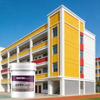 China Luxurious Multi-color Water-based Weather-Resistant Exterior Wall Paint High-adhesion Color Retention Waterproof Liquid Coating for sale