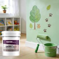China High Efficient Eco-Friendly High Adhesion Breathable Fast Dry Anti-Mold Negative Ion Oxygen Bar Children's Interior Wall Paint for sale