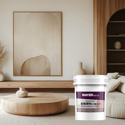 China Zero Formaldehyde Negative Oxygen Interior Wall Waterborne Paint Breathable Non-toxic Washable Eco-friendly Indoor Wall Coating for sale