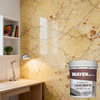 China Outdoor Indoor Waterproof Decorative Coating Natural Stone Paints High Adhesion Ceramic Marble Texture Eco-friendly Liquid Paint for sale