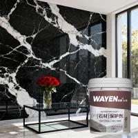 China Outdoor Indoor Waterproof Decorative Coating Natural Stone Paints High Adhesion Ceramic Marble Texture Eco-friendly Liquid Paint for sale
