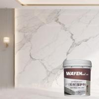 China High Quality Water-based Natural Stone Paint Oil-proof Moistureproof Auto-cleaning Ordless Eco-friendly Marble Stone Coatings for sale