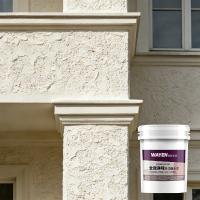 China W-6000 Exterior Wall Relief Texture Paint Elastic Crack Resistance 3D Relief Effect Self-clean Eco-friendly Water-based Coating for sale