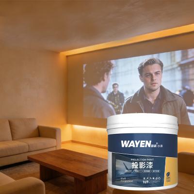China Wholesale Acrylic High-definition Projection Paint Exhibition Project Special Anti-light Water-soluble Pollution-free for sale
