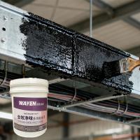 China Thick Fire-Retardant Coating Excellent Shock Resistance Waterproof High Adhesion Eco-friendly Water-based Fireproof Paints for sale