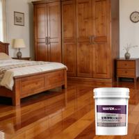 China W-400 Two-component PU Polyurethane Wood Paint Low VOC Fast Curing High-performance Eco-friendly Wood Surface Decorative Coating for sale
