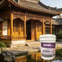 China Outdoor Uv-resistant Wood Inorganic Anti-corrosion Paint Crack-proof Mould-proof Multifunction Water-based Self-brush Paint for sale