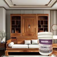 China Outdoor Uv-resistant Wood Inorganic Anti-corrosion Paint Crack-proof Mould-proof Multifunction Water-based Self-brush Paint for sale