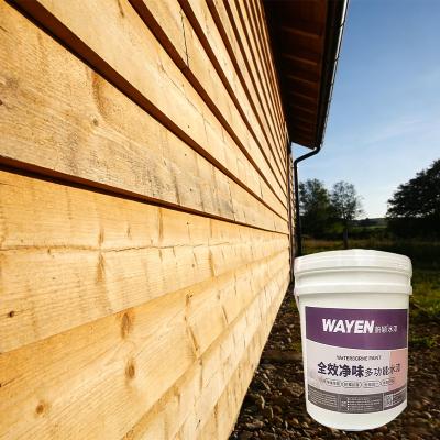 China Water-based Acrylic Exterior Wood Sealer Deep Penetration Anti-cracking Excellent Water Resistance Breathable Outdoor Wood Paint for sale