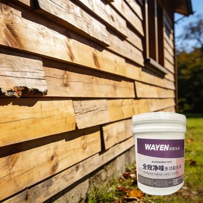 China Sample Support Wholesale Acrylic Water-based Exterior Wood Sealer Deep Penetration Anti-cracking Weather Resistance Moldproof for sale