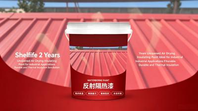 China Air Drying Heat Insulating Paint with 2 Years Shelf Life Unopened for Durable Thermal Insulation for sale