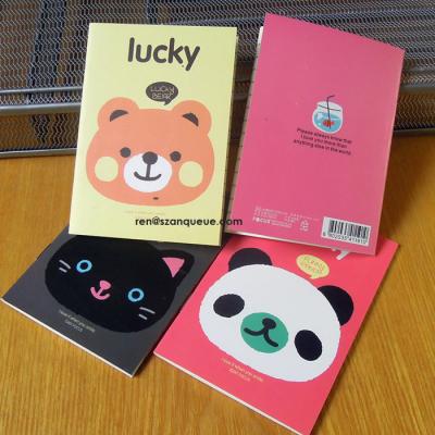 China Promotion gift notebook cover in mini size for school for sale