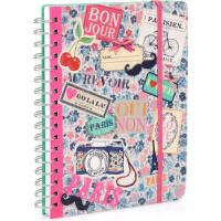 China Customized Paper Note books,Kraft spiral notebook,Leather Cover Paper Notebook for sale