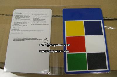 China Custom face paint card,South Africa flag face paint,fan face paint for sale