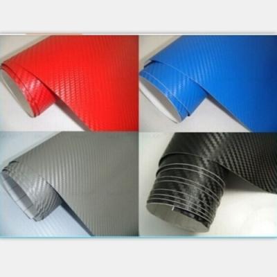 China Type Mechanical Property Car Wrapping Vinyl 3D Carbon Fiber Film in Pink for Your Demands for sale