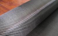 China Mechanical Property Type Carbon Fiber Twill Black Color 3k 200g USD12/Per Square Meter for sale