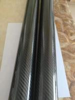 China Customized 3k Glossy Carbon Fiber Tube for Paddleing Strength and Lightweight for sale