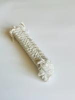 China 3mm 12mm High Temperature Ceramic Fiber Packing Rope for Thermal Insulation and Refractory for sale