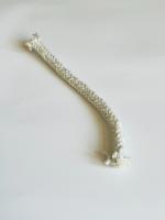 China White Ceramic Boiler Heat Sealing Ropes with Spray Silk Rug Manufacturing Technique for sale