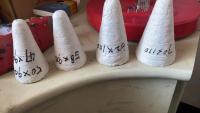 China 50*90 Asbestos Plug Made of Ceramic Fiber for Heat Resistance and Durability for sale